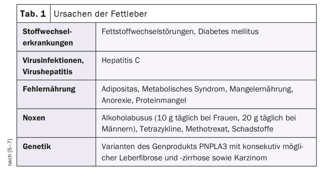 Abdominal pain - Steatosis hepatis - Medizinonline